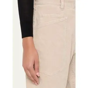 NILI LOTAN Shon Wide-leg Full Length Pants - Travertine