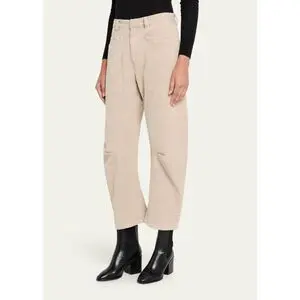 NILI LOTAN Shon Wide-leg Full Length Pants - Travertine