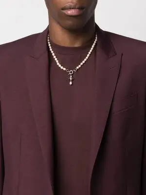 VIVIENNE WESTWOOD Orb-detail Pearl Necklace