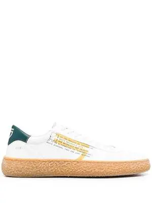 PURAAI Senape Lace-up Sneakers - White