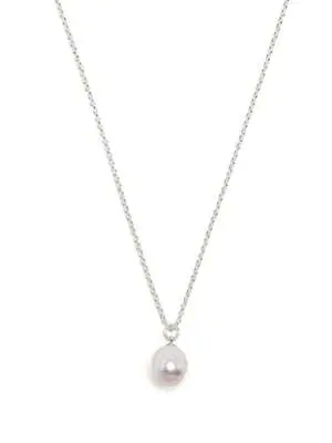 DOWER & HALL Pearl Pendant Necklace