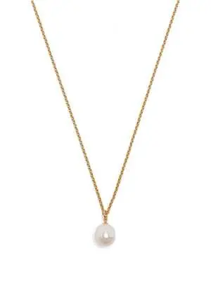DOWER & HALL Pearl Pendant Necklace
