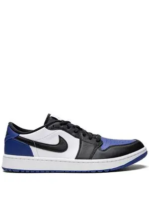 JORDAN Air 1 Low Golf Royal Toe Sneakers - Black