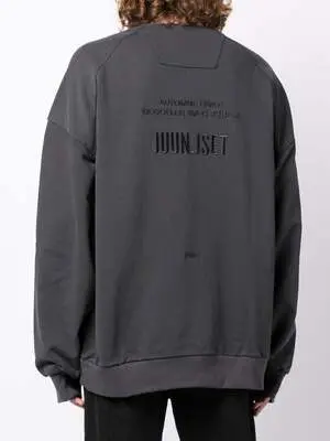 JUUN.J Logo-print Cotton Sweatshirt