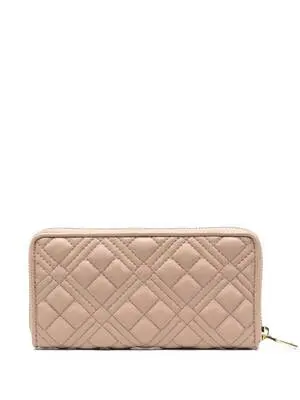Moschino Logo-patch Quilted Purse