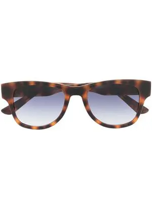 Karl Lagerfeld Logo-plaque Sunglasses - Brown