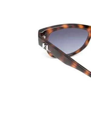 Karl Lagerfeld Logo-plaque Sunglasses