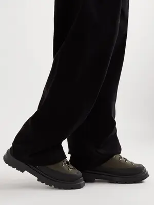 Canada Goose Journey Rubber And Nubuck-trimmed Suede Hiking Boots