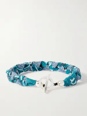 MIKIA Bandana Cotton Braided Bracelet