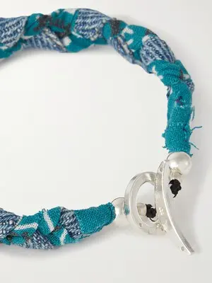 MIKIA Bandana Cotton Braided Bracelet
