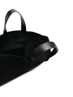 JIL SANDER Logo-print Tote Bag - Black