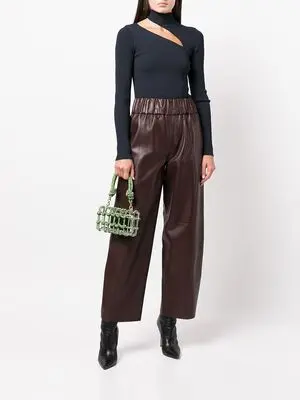 Cult Gaia Bess Transparent Shoulder Bag