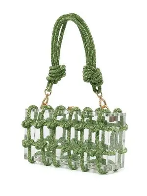Cult Gaia Bess Transparent Shoulder Bag