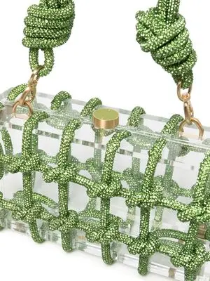 Cult Gaia Bess Transparent Shoulder Bag
