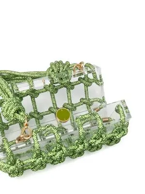 Cult Gaia Bess Transparent Shoulder Bag