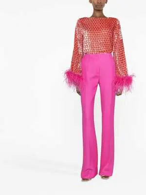 Valentino Garavani Crepe Couture Trousers
