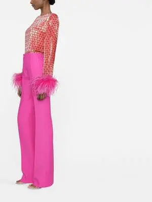 Valentino Garavani Crepe Couture Trousers