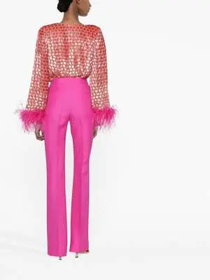 Valentino Garavani Crepe Couture Trousers