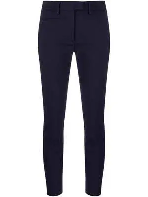 DONDUP Slim-cut Cropped Trousers - Blue