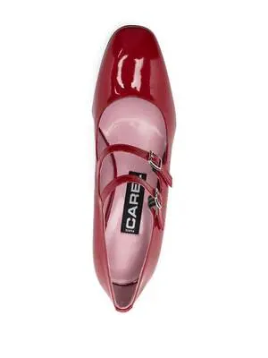 CAREL 60mm Alice Pumps - Red