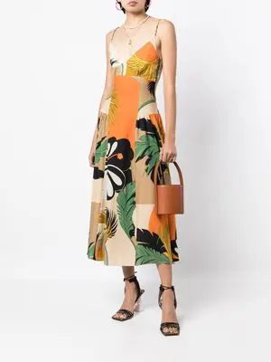 BAMBAH Amazonia Mix-print Dress