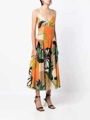 BAMBAH Amazonia Mix-print Dress