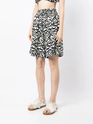 BAMBAH Geometric-print Bermuda Shorts