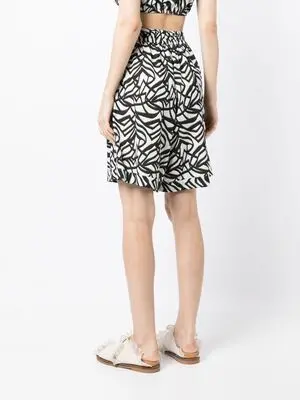 BAMBAH Geometric-print Bermuda Shorts
