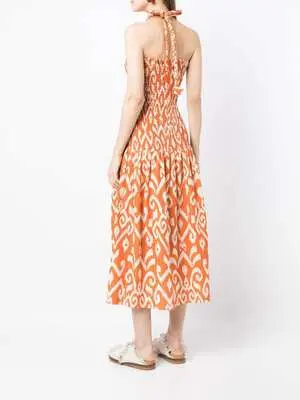 BAMBAH Linden Halterneck Midi Dress