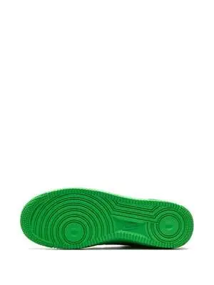 Nike X Off White Air Force 1 Low Brooklyn Sneakers - Green