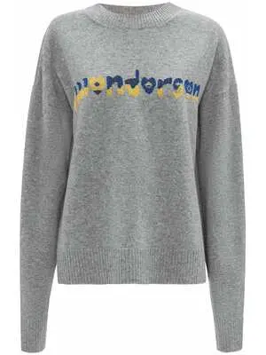JW Anderson Run Hany Logo Jumper - Grey