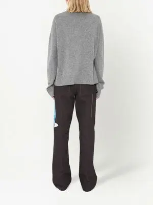 JW Anderson Run Hany Logo Jumper - Grey