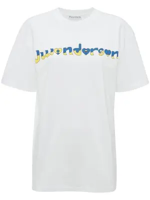 Jw Anderson Straight Hem T-shirts For Women
