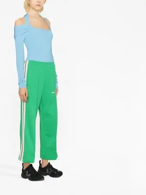 Palm Angels Logo Print Track Pants