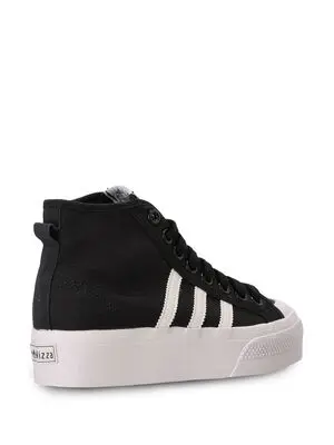 Adidas Nizza Platform Mid-top Sneakers - Black
