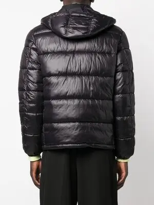 Karl Lagerfeld Logo-patch Hooded Puffer Jacket