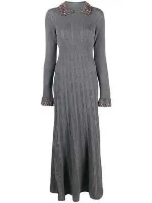 Alberta Ferretti Sweater Dress Day Dresses
