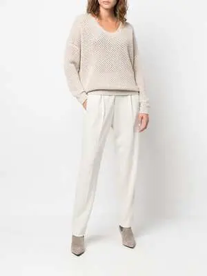 Brunello Cucinelli Elasticated Slouch Pants