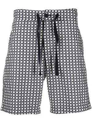 Orlebar Brown Printed Drawstring Waist Shorts