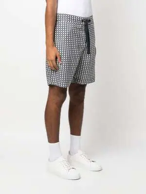 Orlebar Brown Printed Drawstring Waist Shorts