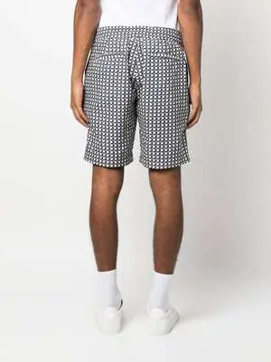 Orlebar Brown Printed Drawstring Waist Shorts