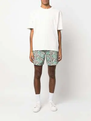 Orlebar Brown Paisley-print Stretch-cotton Shorts