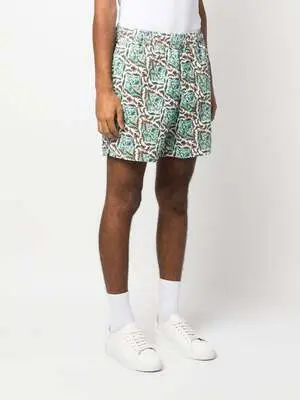 Orlebar Brown Paisley-print Stretch-cotton Shorts