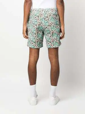 Orlebar Brown Paisley-print Stretch-cotton Shorts