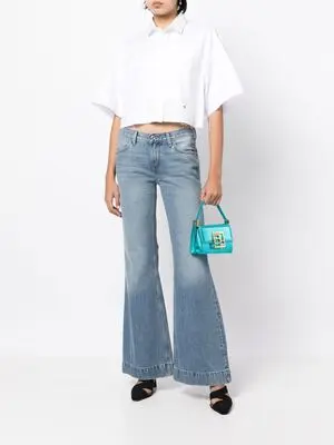 RE/DONE 70s Low-rise Flared Jeans