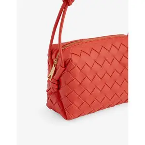 Bottega Veneta Loop Intrecciato-weave Mini Leather Cross-body Bag