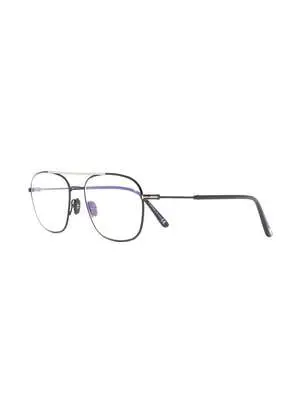 TOM FORD Pilot Frame Optical Glasses - Black
