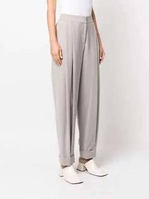 Emporio Armani Pleated Straight Trousers