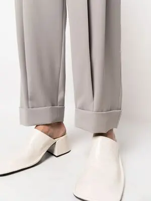 Emporio Armani Pleated Straight Trousers