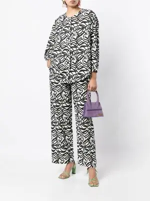 BAMBAH Geometric-print Trousers